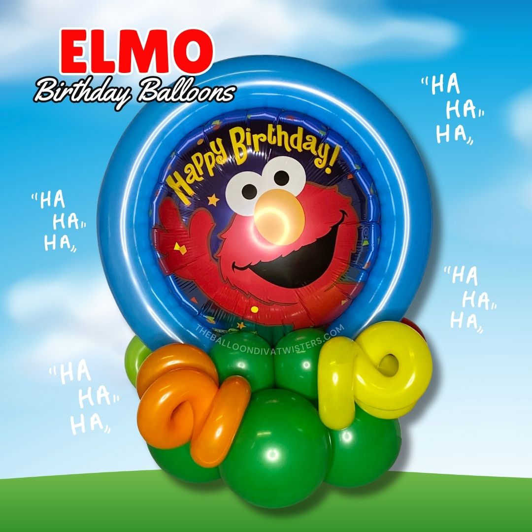 ELMO | SESAME STREET BIRTHDAY BALLOON GIFT